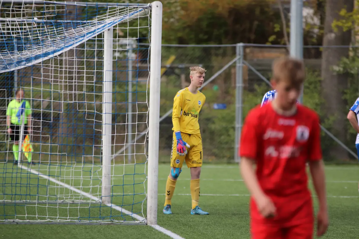 U15-drengene tabte tæt kamp mod AGF